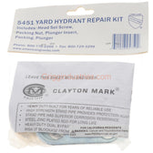 Clayton Mark YRK1 Yard Hydrant Kit – Fits 5451 Hydrant | Grigg ...