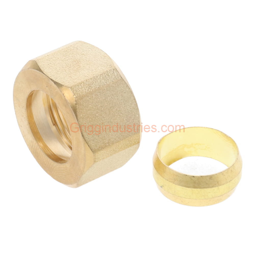 Arrowhead Brass ABP PK1180 Compression Nut With Ferrule ...