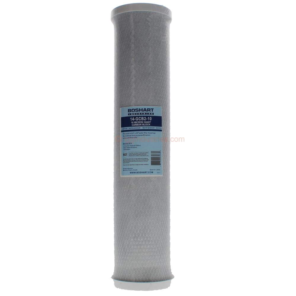 Boshart 14-GCB2-10 Carbon Block 10 Micron Filter – GriggIndustries.com